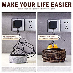 POLÈNE Bird House Statue,Echo Dot Holder Stand,Smart Speaker Stand for Echo Dot 3rd Generation Echo Dot Kids，Bird House Figurines Home Decor.