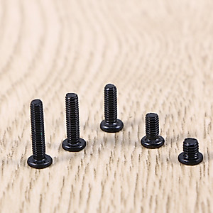 OULII Screw Assorted Kit Universal Laptop PC Computer Repair Accessory 300Pcs (Black)