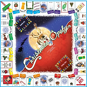 Late for the Sky: Christmas-Opoly, Festive Twist on one of the Most Well Known Board Games, Christmas Theme to Celebrate the Season, For 2 to 6 Players