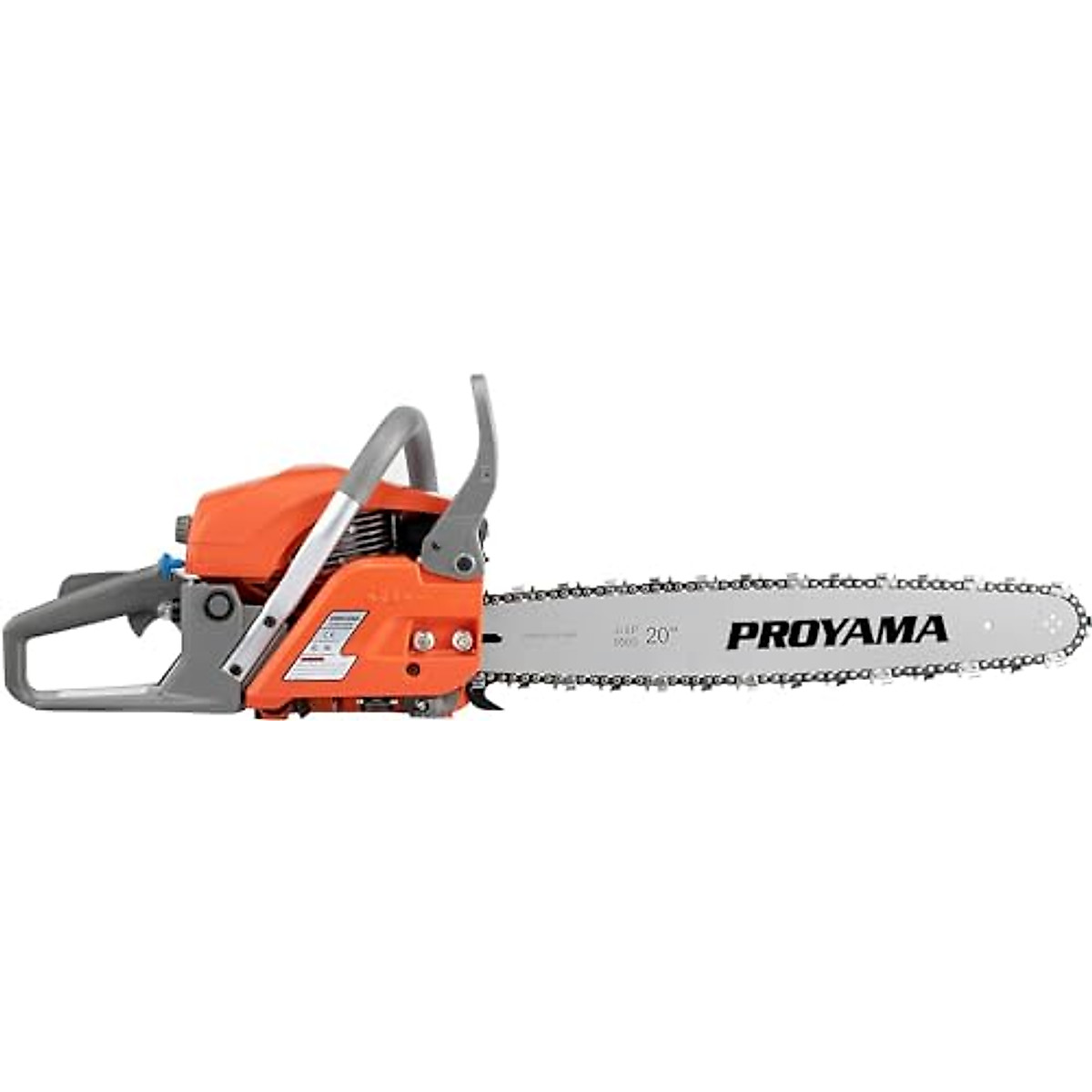 PROYAMA 58CC 2-Cycle Gas Powered Chainsaw, 16-Inch Top Handle Chain Saw, Gasoline Chainsaw 20-Inch for Tree Wood Cutting