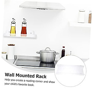 HOLIDYOYO 3pcs Shelf Storage Shelves Wall Mounted Hanging Rack Play Mats for Floor Wall Bookshelves Multifunctional Storage -Mounted Mounted Acrylic Rack Plastic