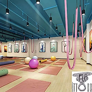 Dakzhou Stainless Steel 304 Heavy Duty Hanger 180°360° Swing 1200 LB Mounting Auger Installation Guide Playground Porch Swing Sandbag Yoga Hammock Stand Wooden Indoor-Outdoor