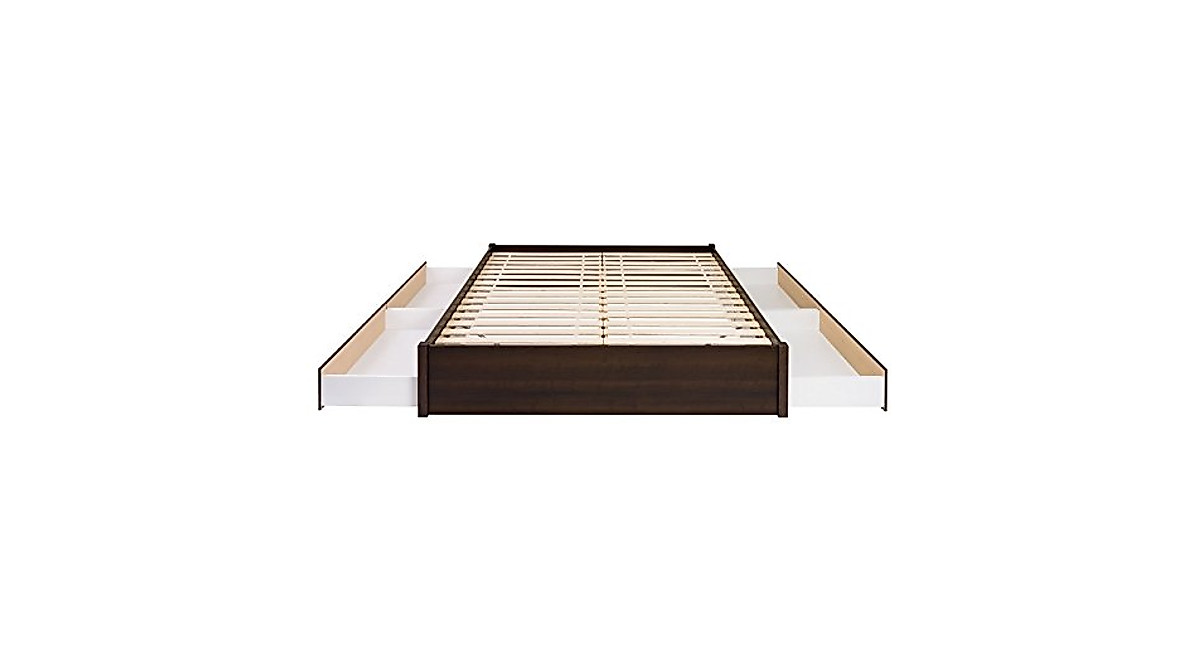 Prepac King Platform Bed with Storage - Modern & Space-Saving