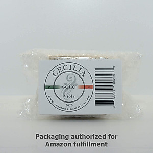 CECILIA 'SOLO' Rosin for Viola, Rosin Specially Formulated Viola Rosin for Viola Bows with Included Rosin Spreader (Full Cake)