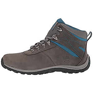 Timberland Women's Norwood Mid Waterproof Hiking Boot, Dark Grey Full Grain, 7.5