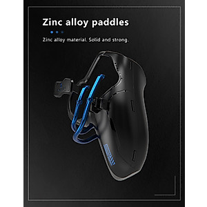 EXknight Deathclaw Back Paddles Attachment, Back Buttons Adapter for PS5 Controller