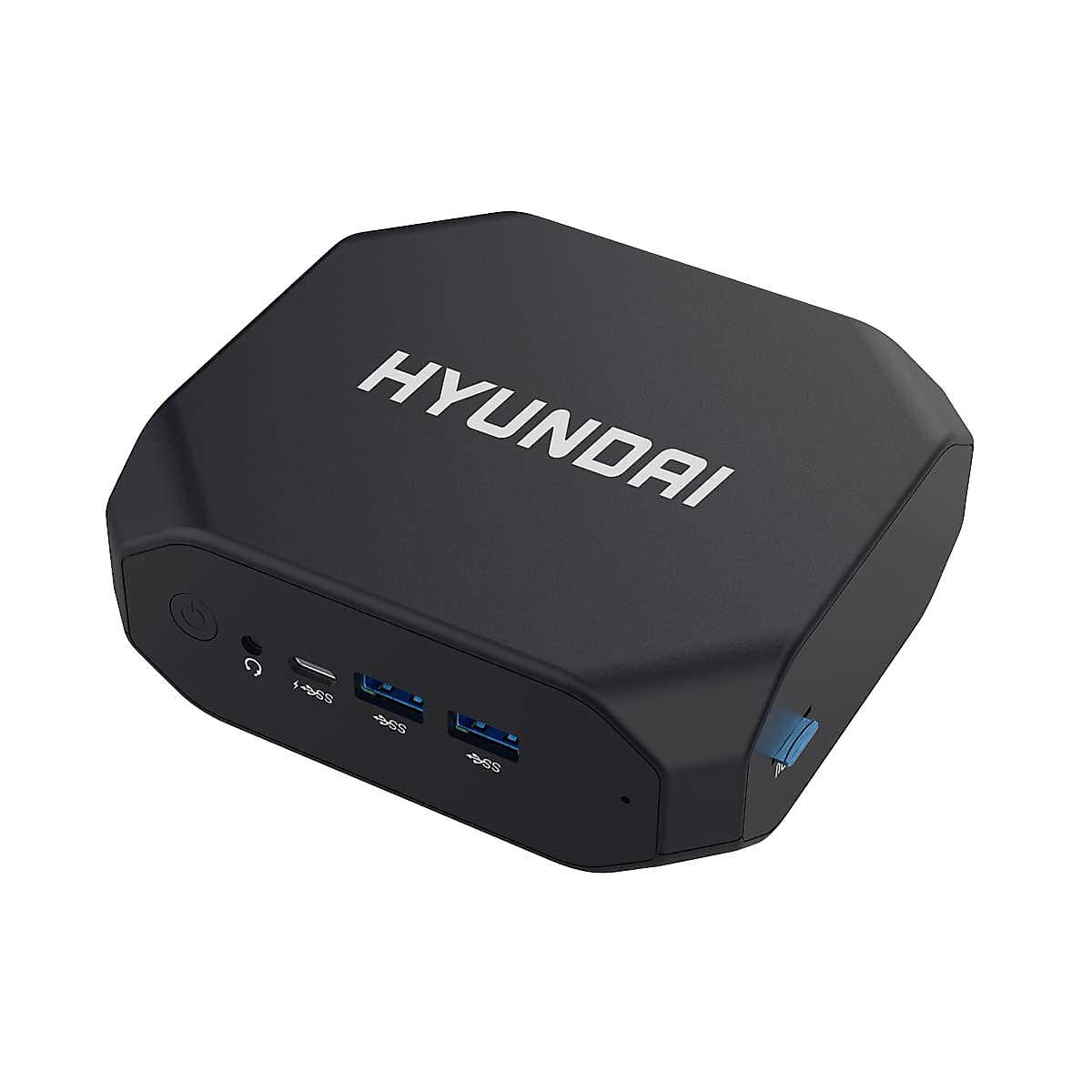 Hyundai Mini PC Intel Core i3 8GB RAM 256GB SSD Mini Desktop Computer Windows 10 Pro, Dual-Band WiFi, Bluetooth 5.0, Dual Monitor Support, microSD Slot, Black