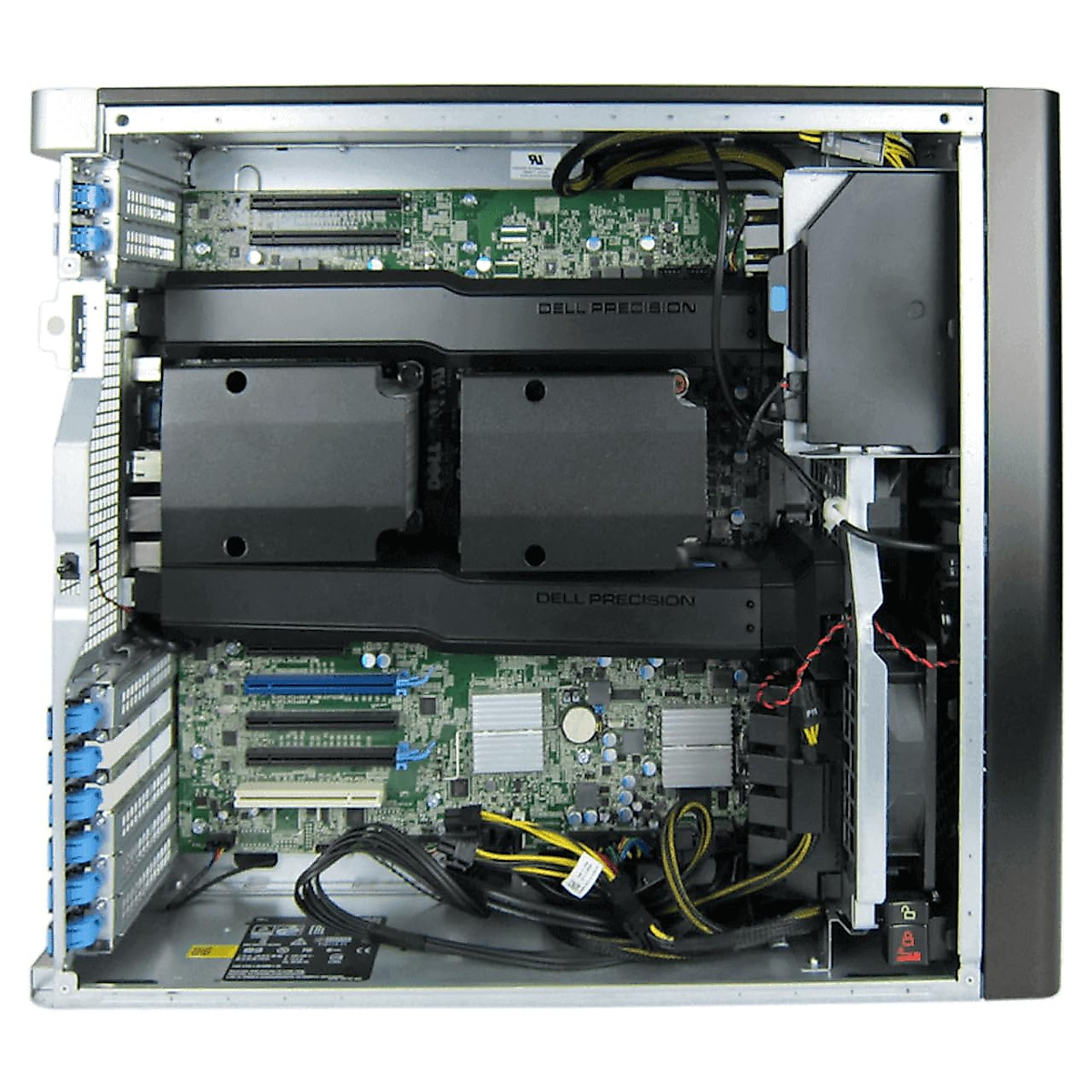 Dell Precision T7910 Mid-Tower Workstation - 2X Intel Xeon E5-2620 v3 2.4GHz 6 Core Processors, 64GB DDR4 Memory, 1TB HDD, Nvidia Quadro K2200, Windows 10 Pro. (Renewed)