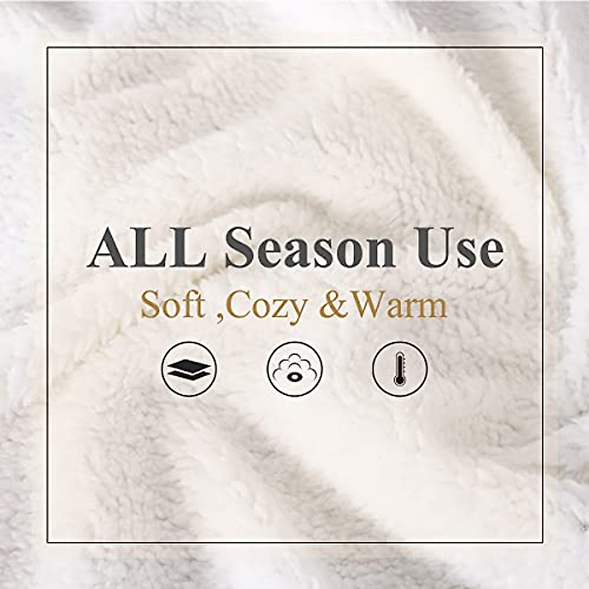 Colorful Glitter Rainbow Plush Fluffy Fleece Blanket, Faux Fur Throw Blanket, Super Soft Throw Blanket for Sofa, Couch and Bed