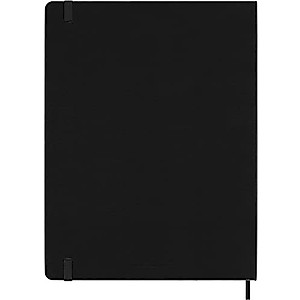 Moleskine 2023 Weekly Notebook Planner, 12M, Extra Large, Black, Hard Cover (7.5 x 10)