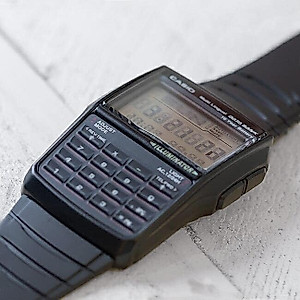 Casio Men's DBC32-1A Data Bank Black Digital Watch