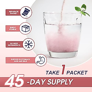 NATURE TARGET Probiotics-for-Women Prebiotics-and-Probiotics-Powder, 100-Billion-CFUs 45-Day-Supply, Women's-Probiotic with D-Mannose and Cranberry for Urinary Tract/Gut/Digestive Health