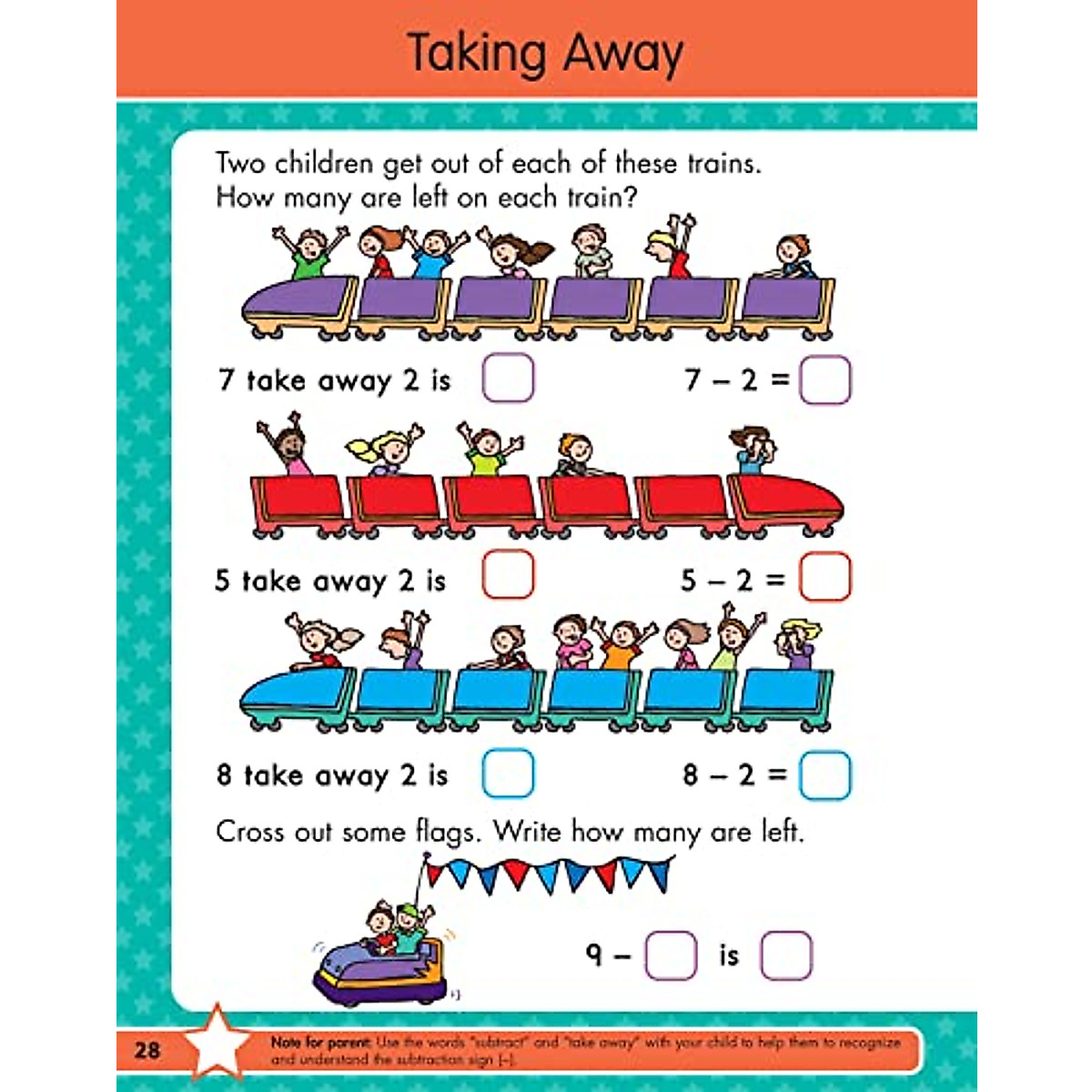Second Grade Math Workbook Ages 7 to 8: 75+ Activities Addition & Subtraction, Math Facts, Word Problems, Comparing Numbers, Counting Money, Telling ... Shapes, Measurement & More (Common Core)