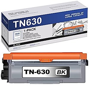 EDH Compatible TN630 TN-630 Toner Cartridge Replacement for Brother High Yield Compatible with DCP-L2520DW HL-L2360DW L2380DW L2300D L2305W L2315DW MFC-L2707DW L2740DW L2685DW Printer (1 Pack,Black)