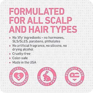 BOLDIFY Hair Growth Serum, Contains 30 Natural Hair Boosters + 4 Clinically Proven Peptides, Hair Serum for Hair Growth, All Natural Scalp Treatment, Hair Growth Oil for Women & Men, Lightweight Non-Greasy Serum for All Hair Types - 2 oz.