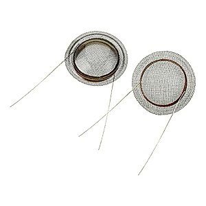 Fielect 20.4mm Tweeter Voice Coil Audio Speaker High Tone Silk Dome Tweeter Accessory for Audio Replacement 2Pcs