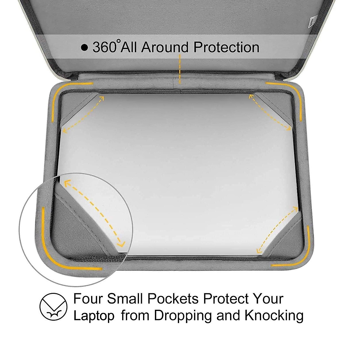 MOSISO Compatible with MacBook Air 13 inch Case 2022 2021 2020 2019 2018 Release A2337 M1 A2179 A1932 Retina Display, Plastic Hard Shell&Bag&Keyboard Skin&Webcam Cover&Screen Protector, Rock Gray