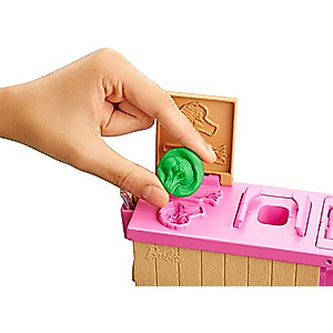 ​Barbie Noodle Bar Playset with Brunette Doll, Workstation and Accessories