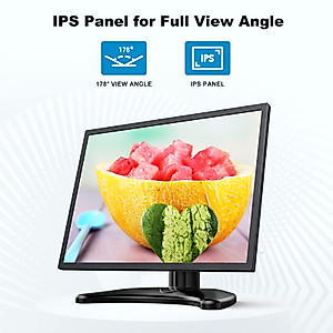 Miktver 10.5 inch Small Monitor, FHD IPS 1920x1280p HDMI Display Screen, Portable IPS Display for Gaming/Computer/CCTV Security Camera