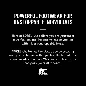 SOREL Women's Caribou Waterproof Boot - Black, Stone - 10