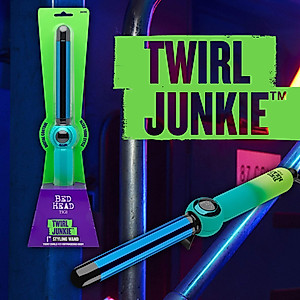 Bed Head Twirl Junkie Digital Curling Wand | Tight Curls and Waves, (1 in)