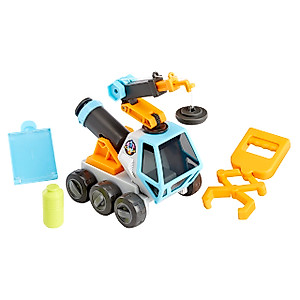 Little Tikes Big Adventures Moon Microscope Space Rover STEM Toy Vehicle with Microscope, Magnetic Crane, Extending Grabber for Girls, Boys, Kids Ages 3+