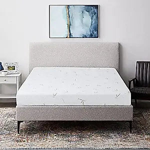 BestMassage 6/8/10 in Gel Memory Foam Mattress Mattresses for Cool Sleep & Pressure Relief,Medium Firm Mattresses CertiPUR-US Certified/Bed-in-a-Box (8 in, Queen)