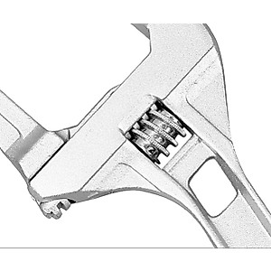Sehfupoye Adjustable Wrench Large Opening Bathroom Spanner Wrenches Wide Jaw 6-68mm Aluminum Alloy Spanner Wrenches Shank Plumber