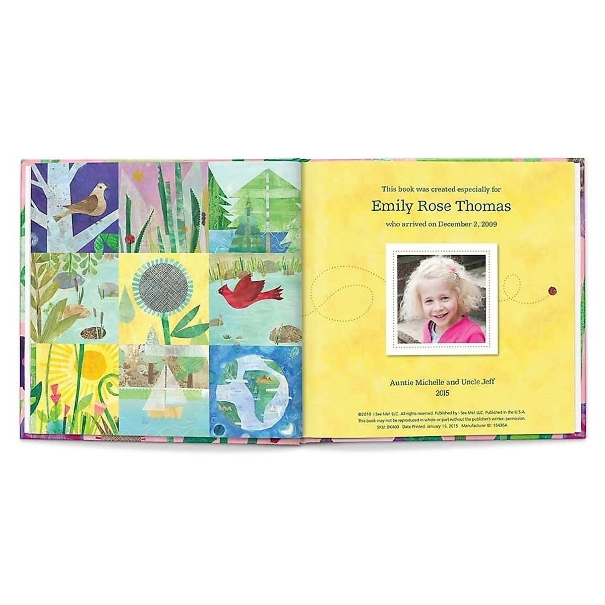 Who Loves Me? - Personalized Children's Story - I See Me! (Pink Hardcover)