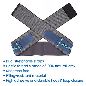 Sacroiliac Belt for Man and Women - Si Joint Hip Support for Lower Back, Pelvic, Sciatic Pain, Trochanter Brace - Anti-Slip & Pilling-Resistant