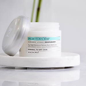 Pharmagel DN-24 Hydracrème - Intensive Vitamin Moisturizer - Day and Night Face and Neck Cream For Normal, Dry, and Aging Skin - 2 oz