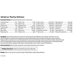 UltraCruz® Poultry Wellness, 10 lb