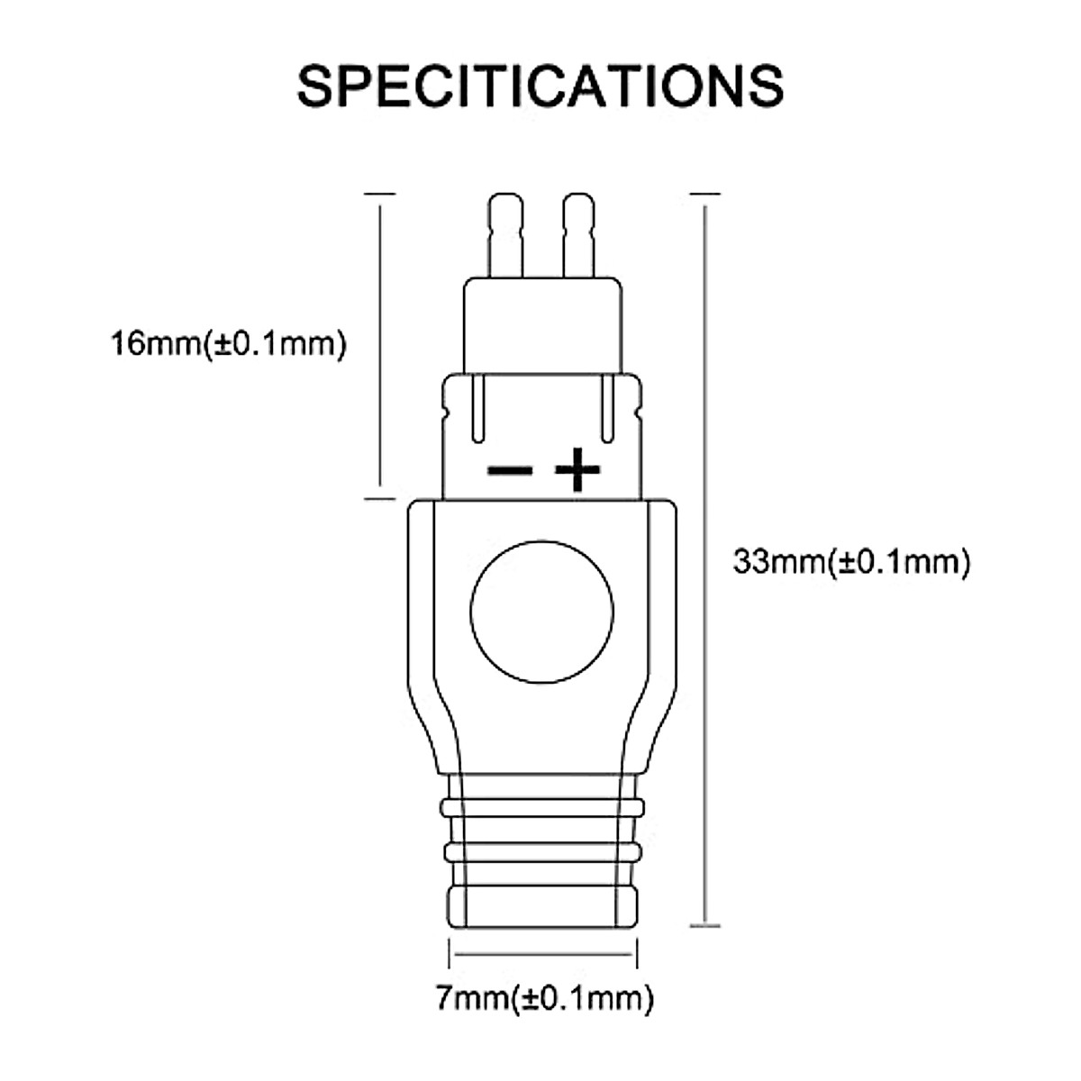 okcsc MMCX Cable Adapter Work for MMCX Cable Connected to Sennheiser HD414 HD650 HD600 HD580 HD565 HD545 HD535 HD525 HD265 HD25 Headset Connector Black