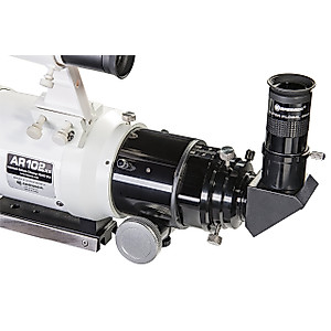 Bresser Refractor Messier AR-102xs/460 Telescope with Hexafoc Focuser - White