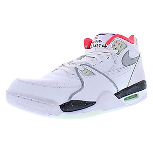 Nike Air Flight 89 Mens Shoes Size 9.5, Color: White/Silver