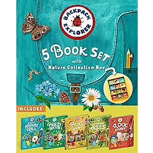 Backpack Explorer 5-Book Set with Nature Collection Box