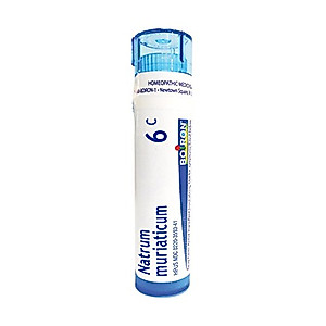 Boiron Natrum Muriaticum 6C, 80 Pellets, Homeopathic Medicine for Runny Nose