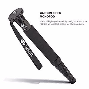 SIRUI P-326 6 Section Carbon Fiber Monopod