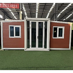 Tiny House prefabricated from China with 2 Bedroom Modular prefab Houses Expandable Container House Villa Folding Container
