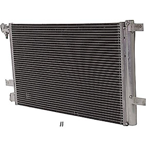 Kool Vue A/C Condenser Compatible with 2010 Buick Allure, Fits 2016-2018 Buick Cascada, Fits 2010-2016 Buick LaCrosse, Fits 2011-2017 Buick Regal With Receiver Drier GM3030285