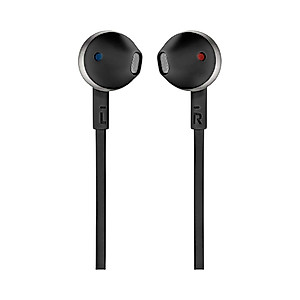 JBL TUNE 205 - In-Ear Headphone with One-Button Remote/Mic - Black