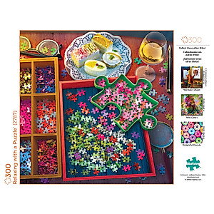 Buffalo Games - Relaxing with a Puzzle - 300 Large Piece Jigsaw Puzzle