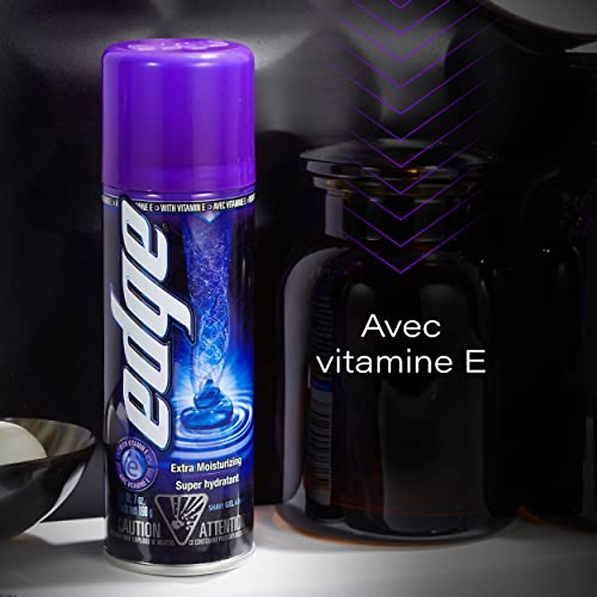 Edge Extra Moisturizing Shaving Gel, 198g
