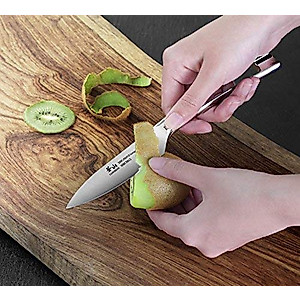 Cangshan N1 Series 1020380 German Steel Forged Paring Knife, 3.5-Inch Blade