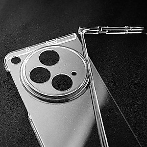 Gufiire Clear for OnePlus Open Case, Anti-Yellowing Slim Thin Crystal Transparent Protective Phone Cover for One Plus Open 5G Case 2023 (Clear)