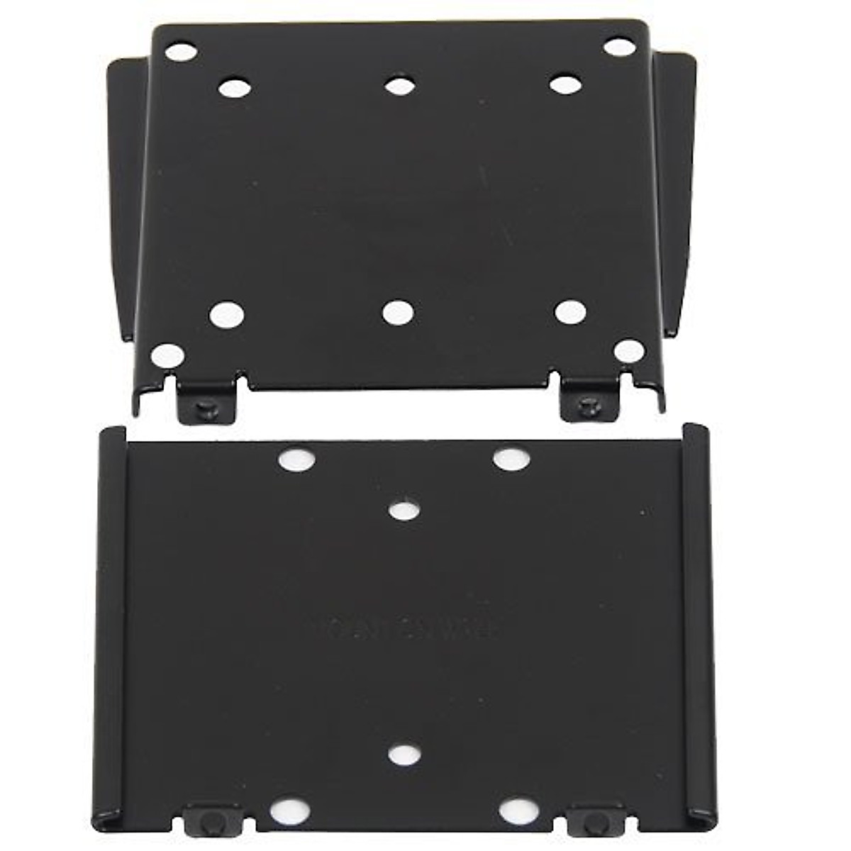 VideoSecu LCD LED Monitor TV Wall Mount for 19" 20" 22" 23" 24" 26" 27" 30" 31" Flat Panel Screen Maximum Loading 66lbs VESA 75/100 - Ultra Thin Mount Bracket 1EA