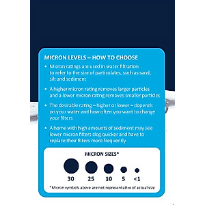 EcoPure EPW2B Whole House Replacement Filter, 2 Count (Pack of 2), White