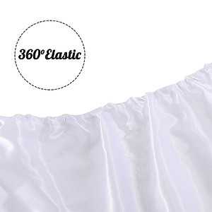 Pro Goleem Satin Bassinet Sheet 2 Pack Great for Baby Hair Soft Silk Feeling Sheet for Cradle or Bassinet Pad＆Mattress for Boys and Girls Gift for Newborn and Infant White and Gray