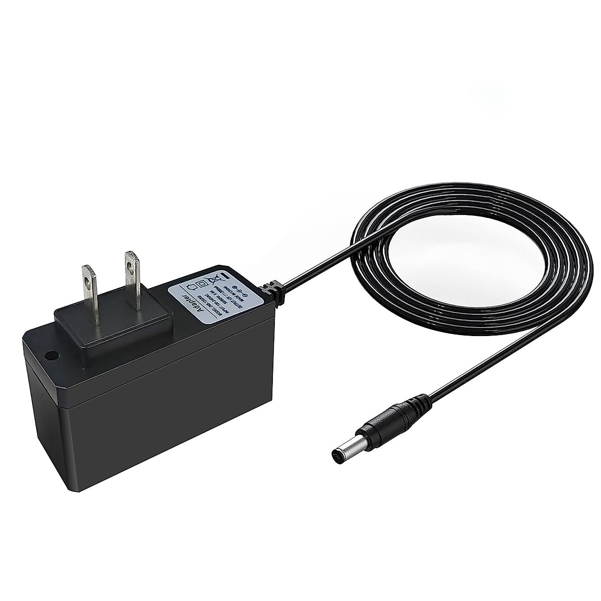12V DC 2A Wall Power Supply Adapter with 2.1mm x 5.5 Plug 2A(2000MA) AC 100-240V to DC 12Volt Transformers, Switching Power Source Adaptor for 12V 3528/5050 LED Strip Lights