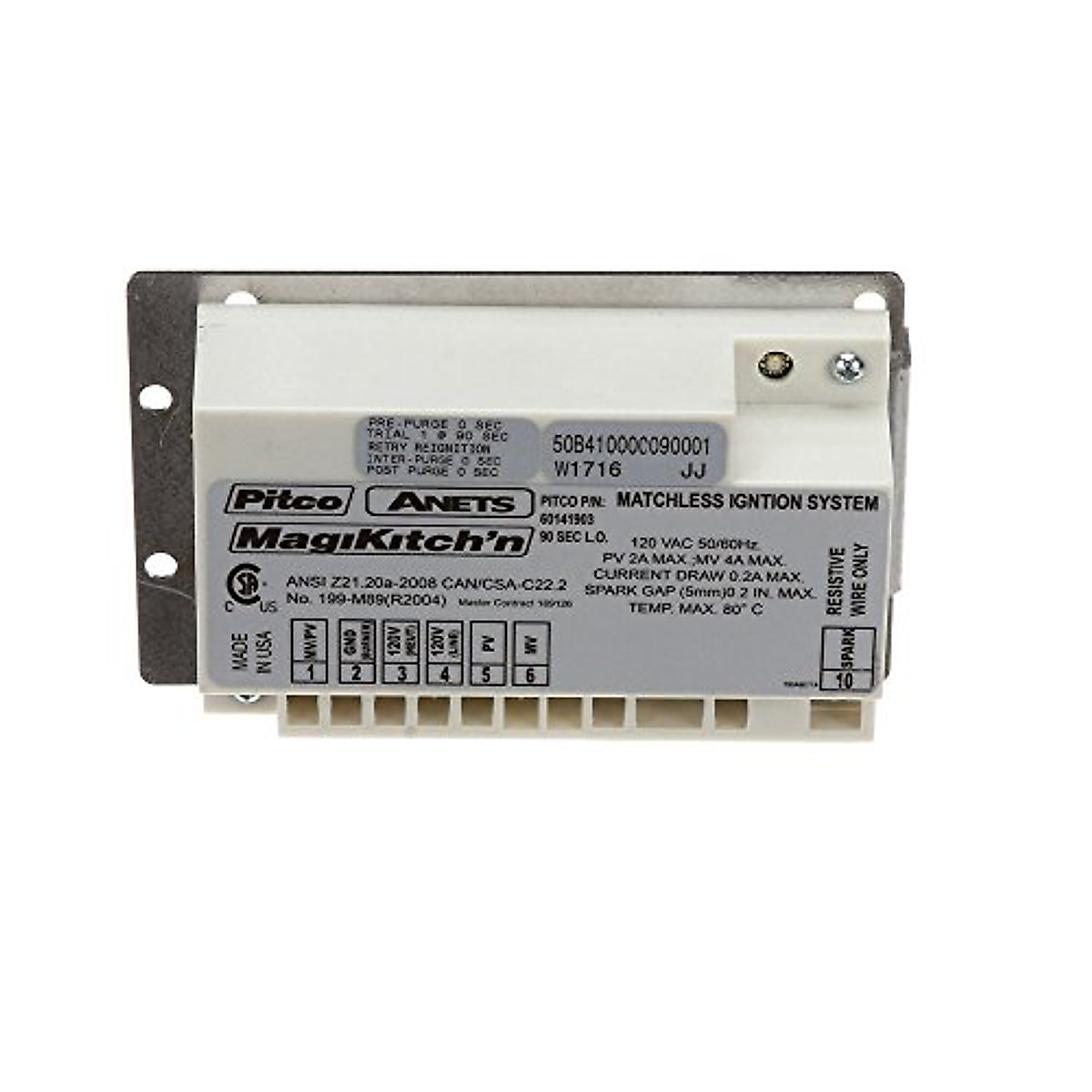 Magikitchn B8707001-CL Igniotor Module Upgrade Kit with Lit